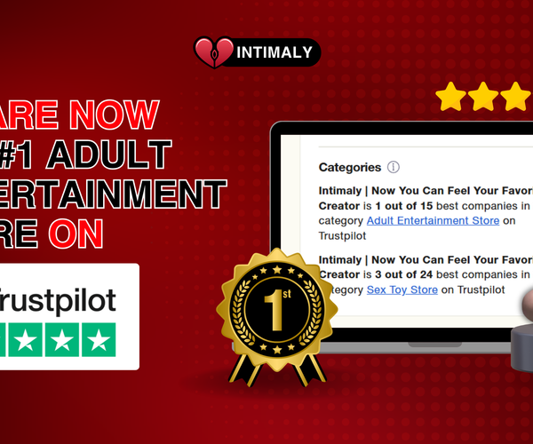 Intimaly is now the #1 Adult Entertainment Store on Trustpilot